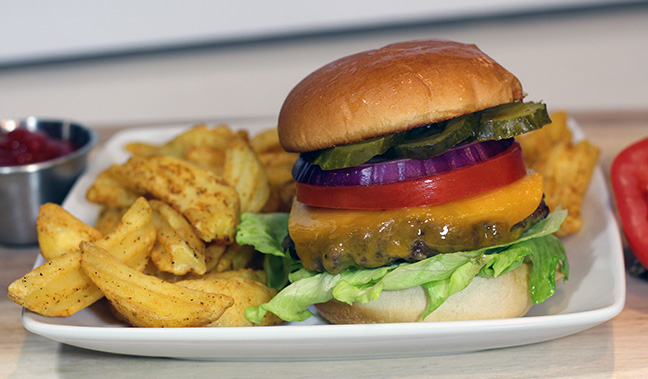 The Cheeseburger – Bald Man Fighting